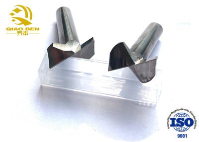 China Diamond PCD End Mill CNC Milling Cutter PCD 4 Flute Router Bit for sale