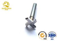 China PCD Four Flute Diamond End Mill 6mm High Precision for Aluminum Copper Carbide for sale