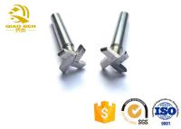 China PCD Four Flute Diamond End Mill 6mm High Precision for Aluminum Copper Carbide for sale