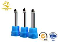China Carbide PCD End Mill 8mm Shank Diamond Milling Cutter for Acrylic Aluminum Polishing CNC Router Bit for sale
