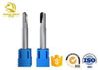 China PCD Carbide Diamond Straight Bits for Acrylic Aluminum Polishing Mirror Effect 6mm for sale