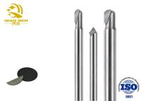 China PCD End Mill Diamond Flute Milling Tool for Acrylic Aluminum Graphite 6mm 45HRC for sale