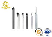 China CNC PCD Diamond Tip Carbide End Mill Milling Cutter 6mm for Graphite Aluminum Acrylic Polishing for sale