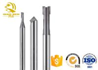 China CNC PCD Diamond Tip Carbide End Mill Milling Cutter 6mm for Graphite Aluminum Acrylic Polishing for sale