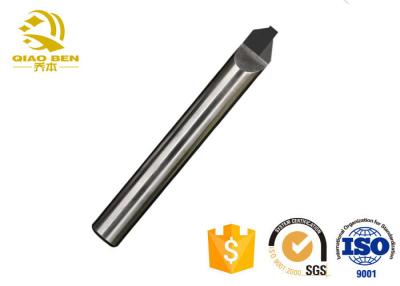 China PCD Single Flute Milling Cutter 45 HRC for High Precision Aluminum Copper Acrylic Machining for sale