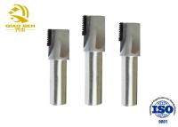 China PCD End Mill 2 Flutes Carbide Milling Cutter for PVC Granite Marble Ceramic 6mm Shank for sale