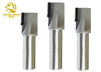China PCD End Mill 2 Flutes Carbide Milling Cutter for PVC Granite Marble Ceramic 6mm Shank for sale