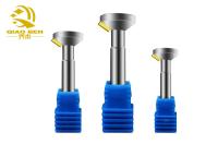 China CNC MCD Mono Diamond Chamfer Mill Cutter 45 Degree 3mm Width for Aluminum Copper Engraving for sale
