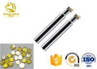 China Diamond Cutting Tool MCD Spiral Milling Cutter MCD End Mill For Gold for sale