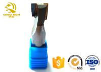 China 2 Flute PCD Milling Cutter with Polycrystalline Diamond for 45-65 HRC Materials at 8000-40000 RPM for sale