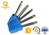 China 4 Inch Slot Ball Nose End Mill with Carbide Tip for CNC Wood Processing - 92.6 HRA Hardness for sale