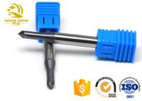 China 45 Degree Chamfer End Mill Cutter 50-10mm Length Solid Carbide 4 Flute for Steel HRC65 for sale