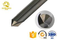 China 45 Degree Chamfer End Mill Cutter 50-10mm Length Solid Carbide 4 Flute for Steel HRC65 for sale