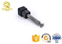 China CNC Carbide Dovetail End Mill Cutter 4 Flute Altin Coating for HRC45-60 Materials with 3200 HV Hardness for sale
