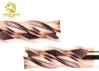 China 90/60/30 Degree 4-Flute Tungsten Steel Carbide Chamfer Mill for HRC60 Steel Materials for sale