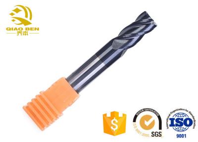 China High Hardness 4 Edge Chamfer End Mill Cutter for CNC Engraving with 0.001-0.005mm Tolerance and HRC60+ Capability for sale