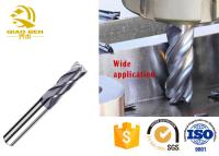 China High Gloss Chamfer Milling Cutter for Aluminum - 90° Angle, HRC65 Capability, 4300 N/mm² Strength for sale