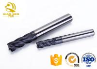 China 55 Degree Carbide Chamfer End Mill 4 Edged CNC Tool for Hard Steel up to 65 HRC with 0.001-0.005mm Tolerance for sale