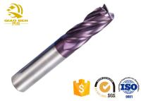 China 60 Degree Chamfer End Mill Cutter with 0.001-0.005mm Tolerance and 65 HRC Capacity for Aluminum Alloys for sale