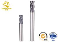 China 90 Degree Chamfer End Mill Cutter HRC45 for Carbon Steel - 0.4mm to 1.2mm Diameter Range for sale