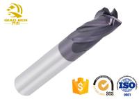 China 90 Degree Chamfer End Mill Cutter HRC45 for Carbon Steel - 0.4mm to 1.2mm Diameter Range for sale