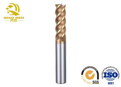 China HRC55 Rough Carbide CNC End Mill Cutter 1-12mm Diameter 4 Flute for Aluminum Processing for sale