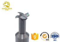 China 3mm T-Slot End Mill Cutter for CNC Lathe - High Accuracy Tungsten Steel Tool with 65 HRC Rating and 4300 N/mm² Strength for sale
