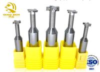 China Integral T-Slot End Mill Cutter - Direct Carbide CNC Tool with HRC45-65 Grades and 0.5-0.7μm Grain Size for sale