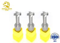 China Tungsten Steel T-Slot End Mill Cutter for Aluminum Alloy ≤65 HRC with 0.5μm Grain Size and 4300 N/mm² Strength for sale