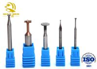 China High Hardness T-Slot End Mill Cutter for Aluminum & Hardened Steel up to 65 HRC with 0.005mm Precision for sale