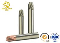 China Professional CNC Chamfer 45° Forming Milling Cutter with 0.4-1.2mm Diameter Range and HRC65 Hardness Rating for sale