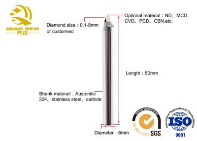 China High Efficiency Diamond Milling Tools with 6mm Shank for CNC Polishing - 10000-30000 RPM Speed Range for sale