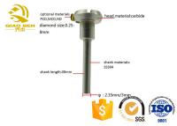 China Natural Diamond Milling Tools 4-12mm Diameter Single Crystal Welding Turning Tool for CNC Precision Machining for sale