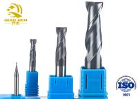 China High Speed CNC Router End Mills 2-3 Flutes with Large Screw Angle Design for Aluminum Machining for sale