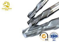 China High Speed CNC Router End Mills 2-3 Flutes with Large Screw Angle Design for Aluminum Machining for sale