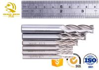 China 4-Flute Square CNC End Mill Cutter for Steel & Cast Iron ≤65 HRC with 200% Efficiency Improvement for sale