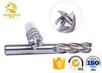 China 4-Flute Square CNC End Mill Cutter for Steel & Cast Iron ≤65 HRC with 200% Efficiency Improvement for sale