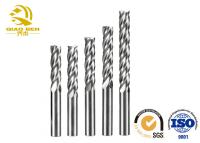 China High Efficiency 3-Flute CNC End Mill Cutter 0.4-1.2mm Diameter for Steel & Cast Iron ≤65 HRC for sale