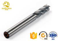 China Anti-Chipping CNC Carbide End Mill 2 Flute for Aluminum - 0.4mm to 1.2mm Diameter Range with 92.6 HRA Hardness for sale