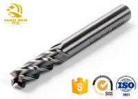 China Anti-Chipping CNC Carbide End Mill 2 Flute for Aluminum - 0.4mm to 1.2mm Diameter Range with 92.6 HRA Hardness for sale