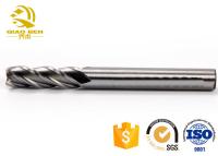 China Anti-Chipping CNC Carbide End Mill 2 Flute for Aluminum - 0.4mm to 1.2mm Diameter Range with 92.6 HRA Hardness for sale