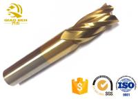 China Tungsten Steel Corner Rounding Milling Cutters 0.4-1.2mm Diameter with AlTiN Coating for CNC Metal Working for sale