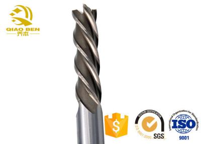 China CNC End Mill Cutter with 3 Flutes and AlTiN Coating for Hardened Steel up to 65 HRC for sale