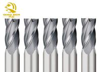 China Custom Cnc Router End Mills Solid Carbide Milling Cutters Anti - Wear D2-20 MM for sale