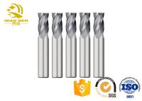 China Custom Cnc Router End Mills Solid Carbide Milling Cutters Anti - Wear D2-20 MM for sale