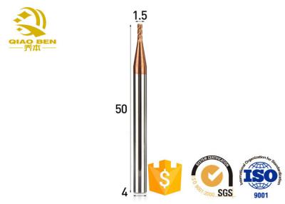 China Tungsten Steel CNC Roughing End Mills with U-Groove Design - 0.4mm to 1.2mm Diameter Range for High-Speed Metal Machining for sale