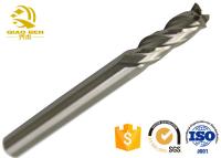 China 1 Inch Solid Carbide Corner Radius End Mills with AlTiN Coating for HRC30-52 Metals for sale
