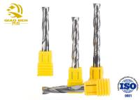 China 3 Flute End Mill for Aluminum and Wood - 0.4mm to 1.2mm Diameter with 45-50mm Length for sale