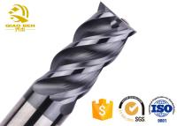 China Carbide Tip CNC End Mill Cutter Grinding Groove High Thermal Stability for sale