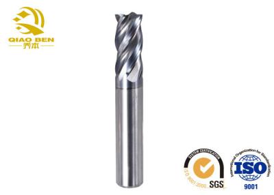 China CNC Rounded Edge End Mill with AlTiN Coating - 0.4mm to 1.2mm Diameter Range for High-Speed Cutting up to 65 HRC for sale